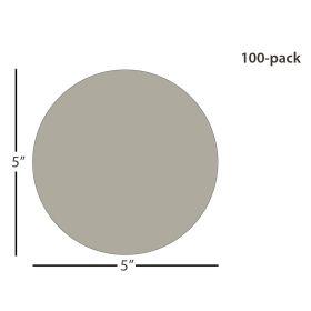 ÅngströmLap Silicon Carbide Lapping Film Disc - 5" 1 Micron