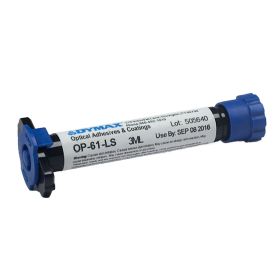 Dymax OP-61-LS Low-Shrink™ UV Cure Optical Adhesive, 3ml Syringe
