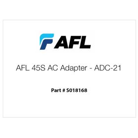 AFL AC Adapter for the FSM-45S Fusion Splicer - Fiber Optic Center
