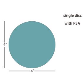 ÅngströmLap Sequoia Diamond Lapping Film Disc - 4" 9 Micron, PSA