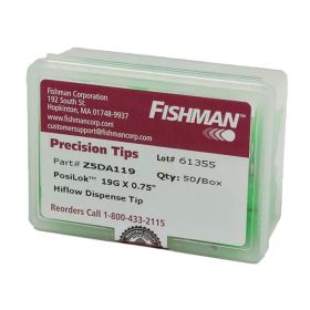 Fishman HiFlow™ 19 Gauge Stainless Steel Dispensing Tip - 0.75"