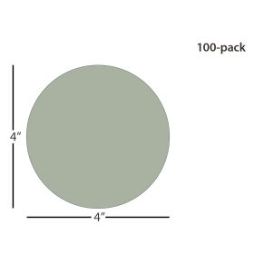 ÅngströmLap Silicon Carbide Lapping Film Disc - 4" 3 Micron