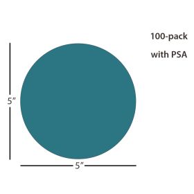 ÅngströmLap Silicon Carbide Lapping Film Disc - 5" 9 Micron, PSA