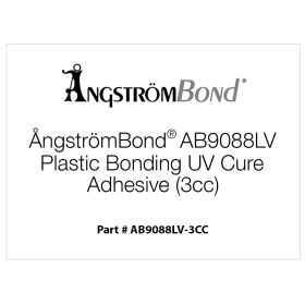 ÅngströmBond® AB9088LV Plastic Bonding Adhesive, UV Cure (3cc)