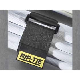 Rip-Tie Black 2" x 24" CinchStrap Cable Tie, 1 Pack