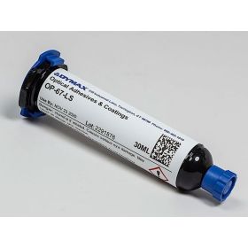 Dymax OP-67-LS Low-Shrink™ UV Cure Optical Adhesive, 30ml Syringe