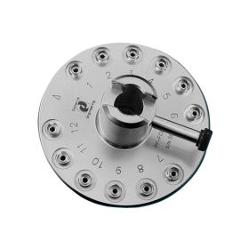 Domaille FC 8.3° 12-Port Polishing Fixture - Fiber Optic Center