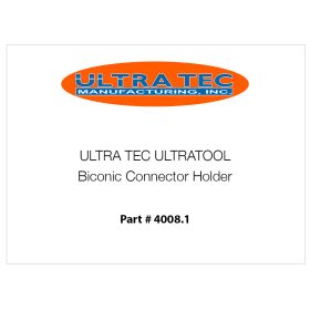 ULTRA TEC ULTRATOOL Biconic Connector Holder