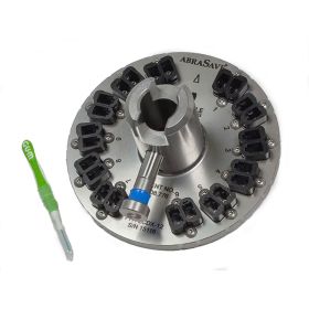 Domaille AbraSave® 12-Port LC Duplex Connector Polishing Fixture