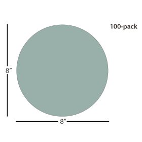 ÅngströmLap Silicon Carbide Lapping Film Disc, 8" 30 Micron