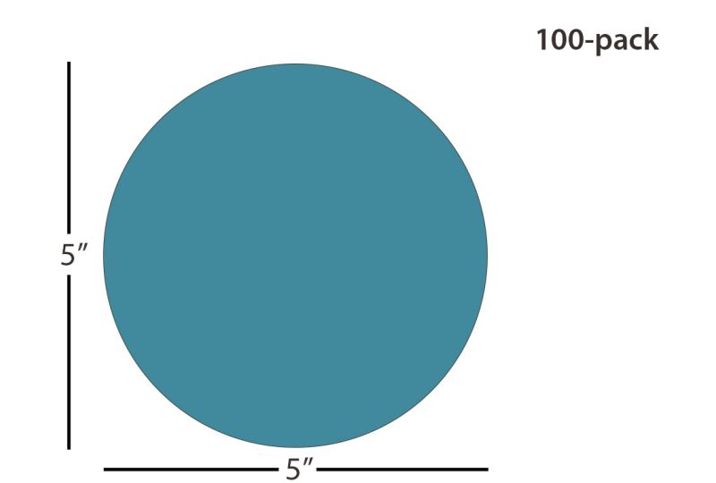 ÅngströmLap Silicon Carbide Lapping Film Disc - 5" 9 Micron