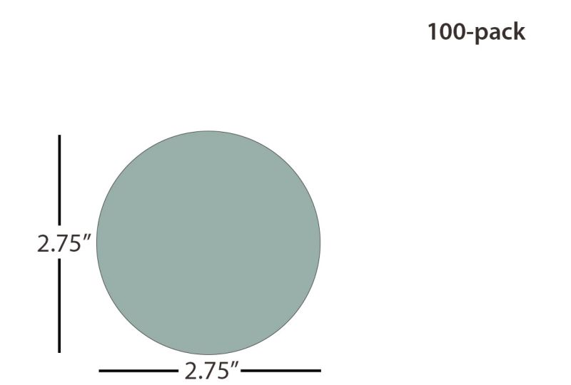 ÅngströmLap Silicon Carbide Lapping Film Disc - 2.75" 30 Micron