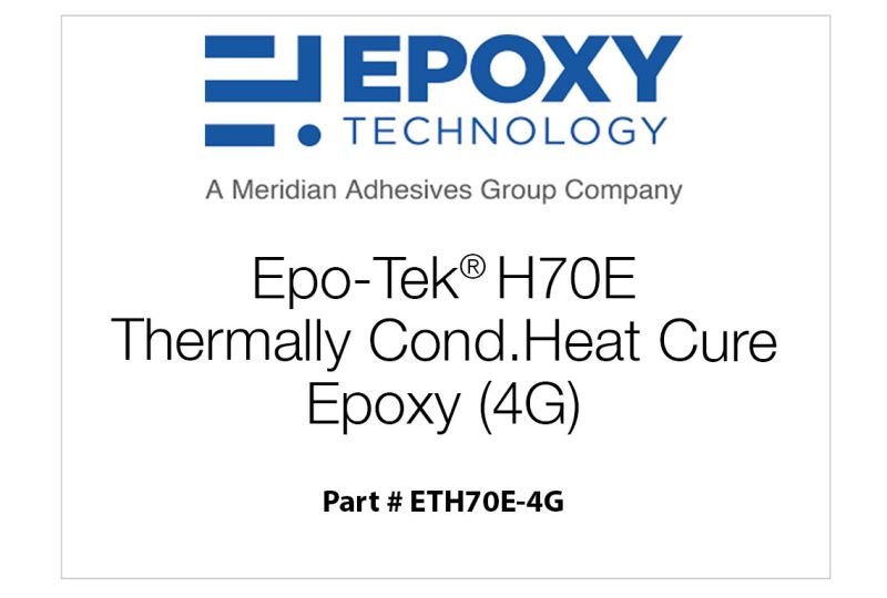 EPOTEK® H70E Electrically and Thermally Conductive Epoxy (4g)