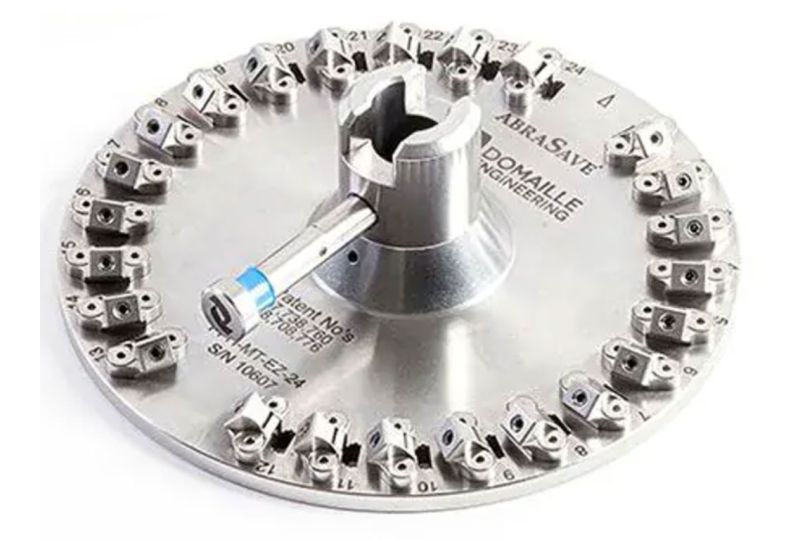 Domaille AbraSave® 'C' 24-Port MT Connector Polishing Fixture