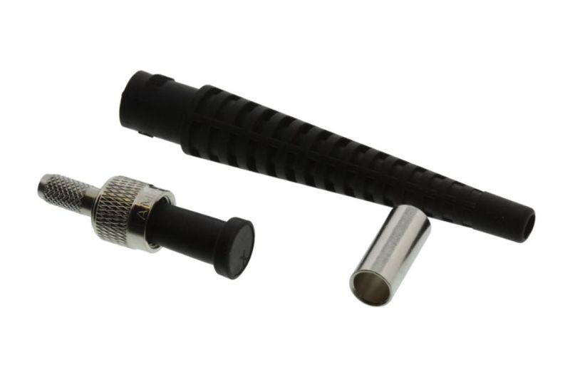 Amphenol SMA Connector, 231µm Stainless Steel Ferrule, 3mm Boot