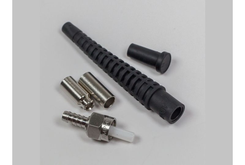 Amphenol SMArt SMA Connector, 128µm Ceramic Ferrule, Hex Nut, 3mm