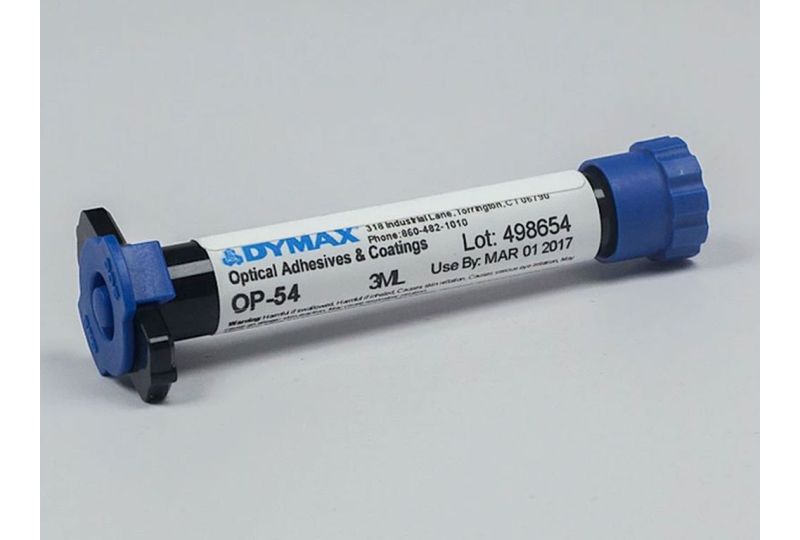Dymax OP-54 UV Cure Optical Adhesive, 3ml Syringe