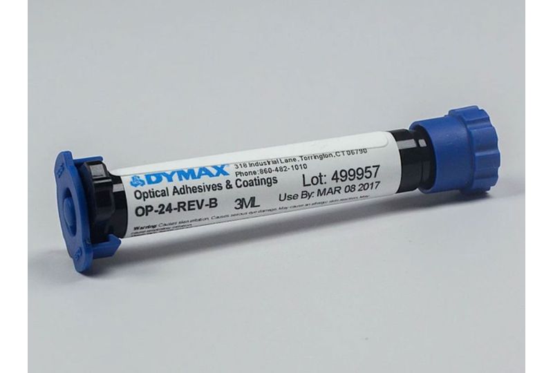 Dymax OP-24-REV-B Optical Adhesive, UV & Heat Cure - 3ml Syringe
