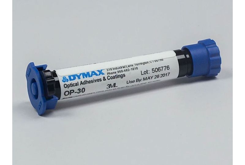 Dymax OP-30 UV Cure Optical Adhesive, 3ml Syringe