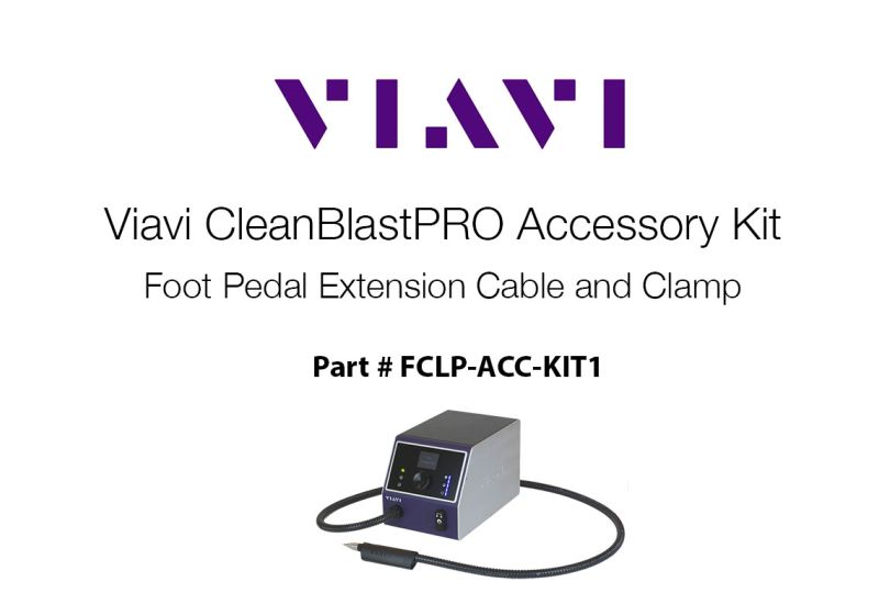 Viavi CleanBlastPRO Kit (Foot Pedal, Extension Cable and Clamp)