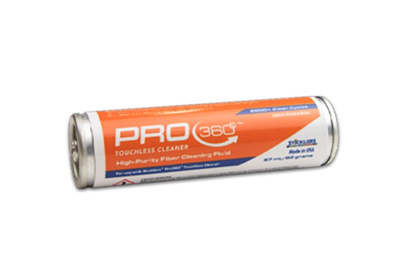 Sticklers™ Pro360°™ High-Purity Fiber Cleaning Fluid Canister