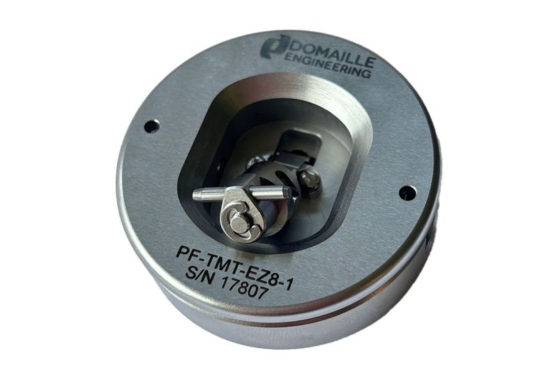 Domaille Engineering TMT Ferrule 8° Single Port Polishing Puck