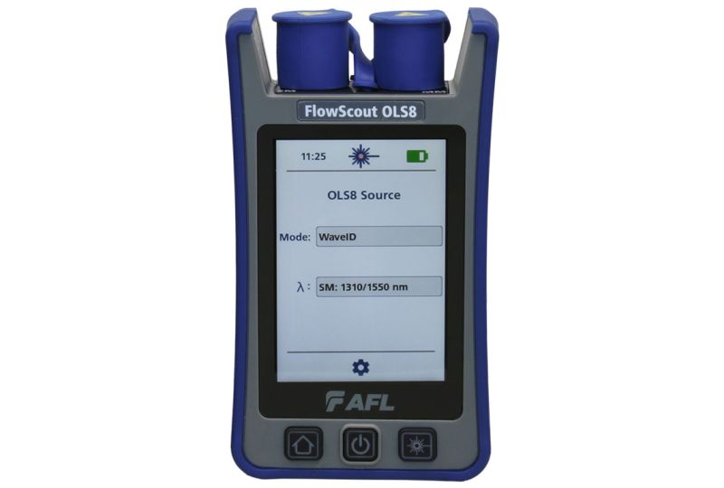 AFL FlowScout OLS8-SM Dual Optical Light Source (1310, 1550nm)