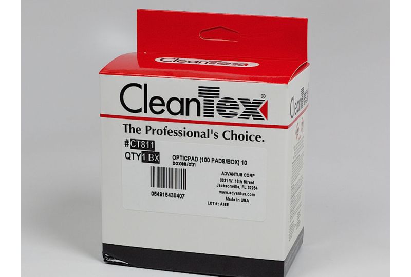 CleanTex 811 OpticPad. 5x7 inch sheets (100 pads/box)