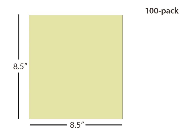 ÅngströmLap Aluminum Oxide Lapping Film Sheet - 8.5" x 8.5" 3µm