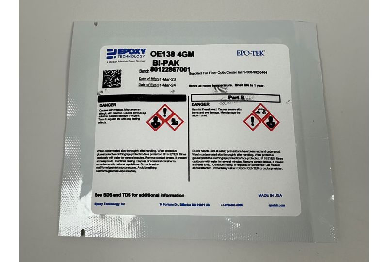 EPOTEK® OE138 Thixotropic High Temperature Epoxy, Heat Cure (4g)