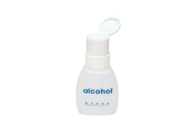 Botella de HDPE estilo europeo MENDA con bomba blanca de cierre ...
