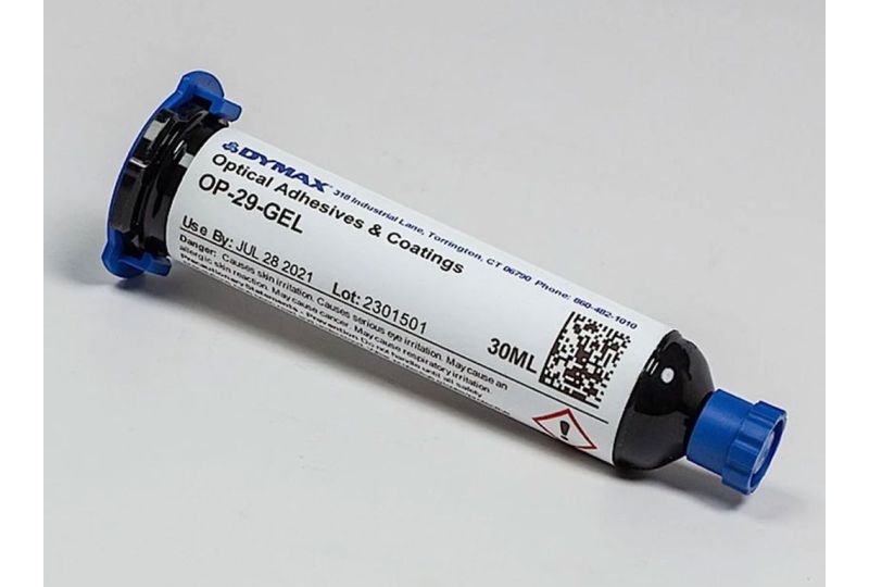 Dymax OP-29-GEL UV Cure Optical Adhesive, 30ml Syringe