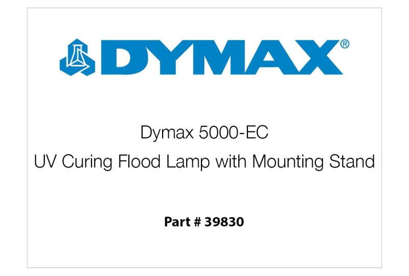 Dymax 5000-EC UV Epoxy Curing Flood Lamp with Mounting Stand