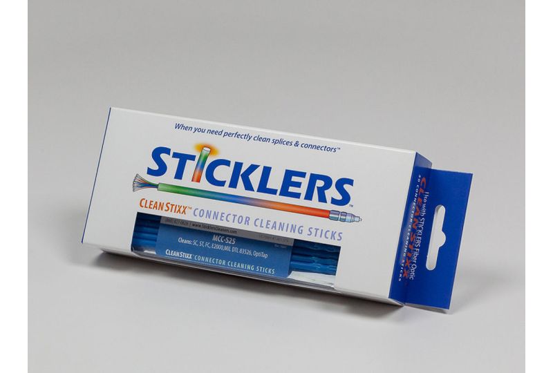 MicroCare Sticklers 2.5mm Fiber Optic Cleaning Swab (50/Pack)