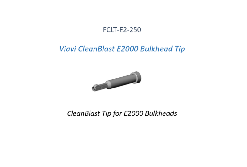 Viavi CleanBlast E2000 Bulkhead Tip