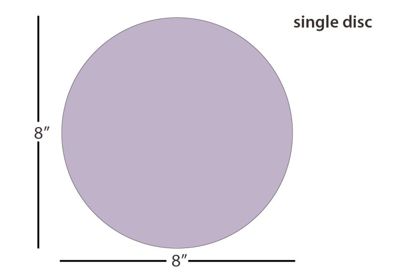 ÅngströmLap Sequoia Diamond Lapping Film Disc - 8" 1 Micron