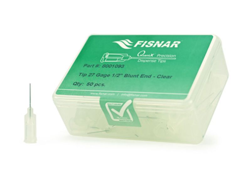 Fisnar QuantX™ 27 Gauge Blunt End Dispensing Tip - 0.5 inch