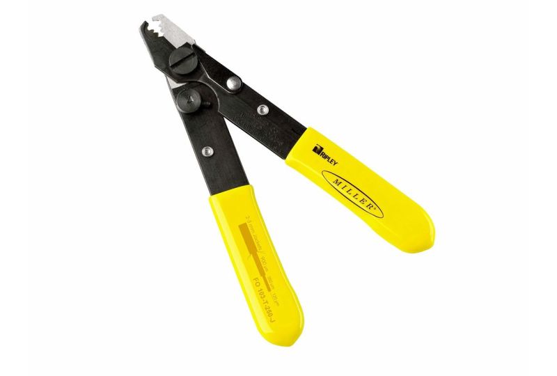Miller Tri-Hole Fiber Optic Jacket and Buffer Stripper