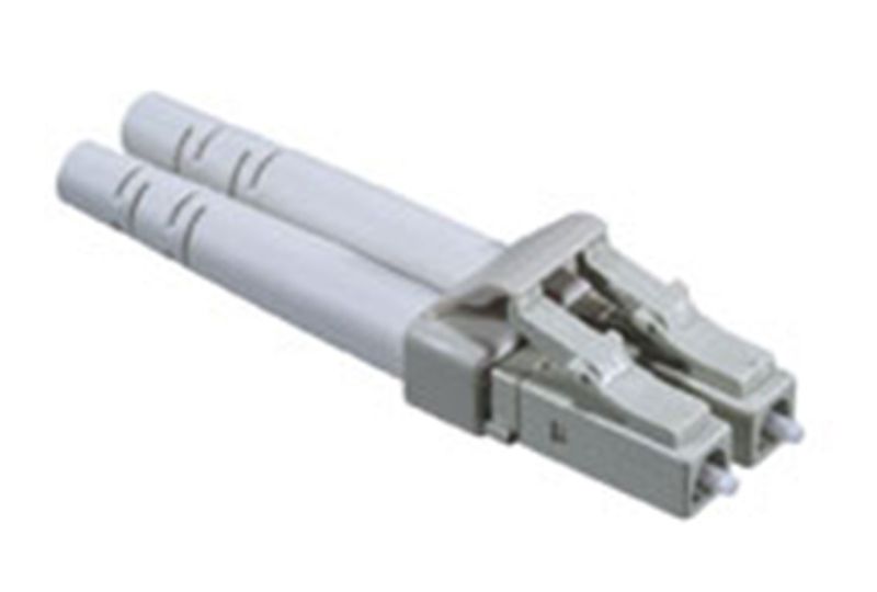 FiberSource LC Duplex Connector, MM, 127µm Ferrule, 3mm Boot