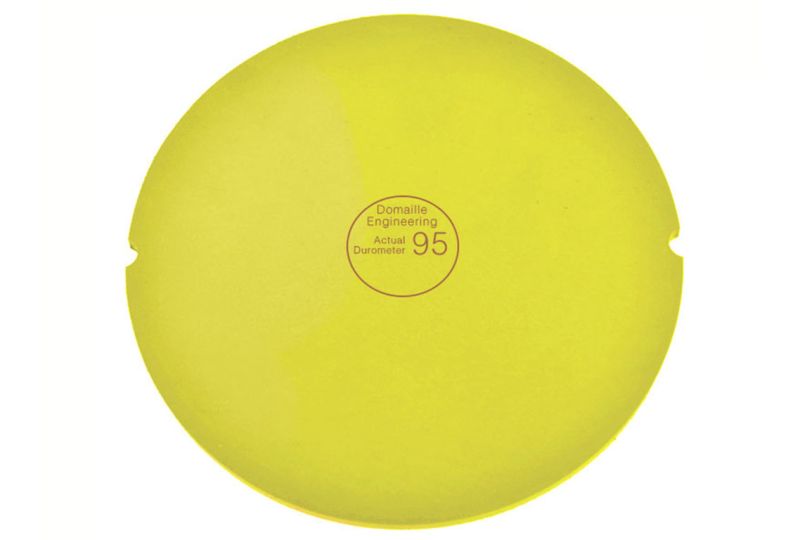 Domaille Locking Rubber Polishing Pad - 5" Disc, 95 Durometer