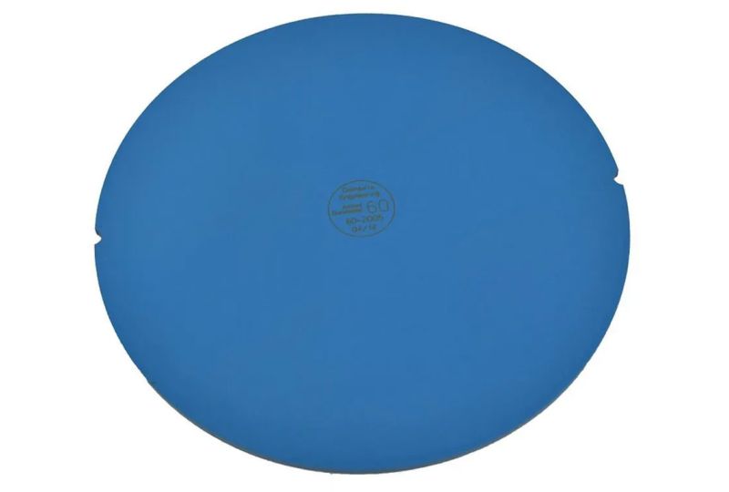 Domaille Locking Rubber Polishing Pad - 8" Disc, 60 Durometer