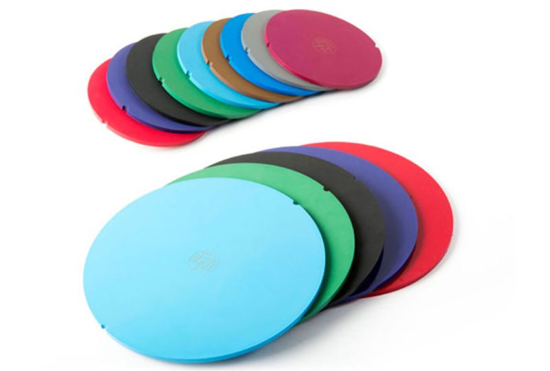 Domaille Rubber Polishing Pad - 4 1/8" Disc, 60 Durometer