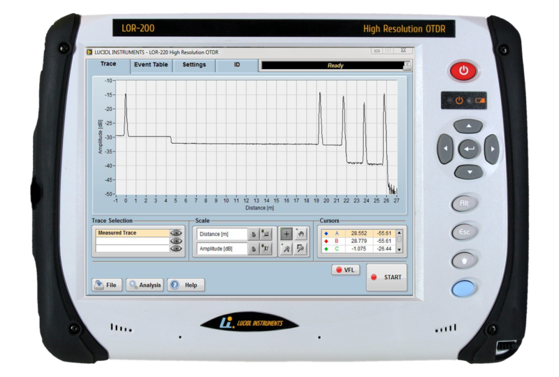 Luciol LOR-200 High Resolution OTDR
