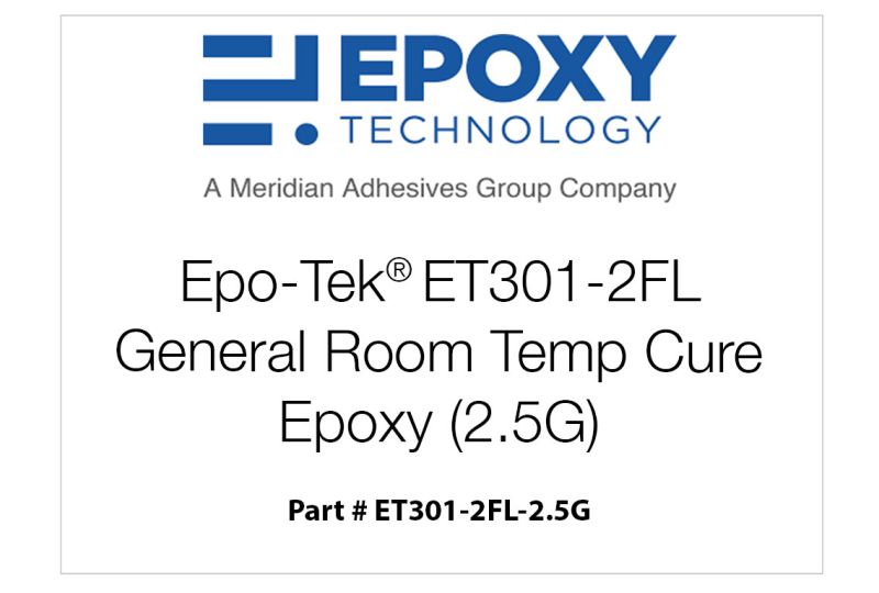 EPOTEK® 301-2FL Clear Epoxy, Room Temperature Cure (2.5g)