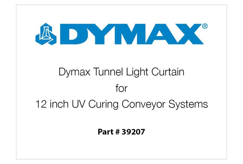Tunnel Light Curtain for Dymax 12" UV Curing Conveyor Systems