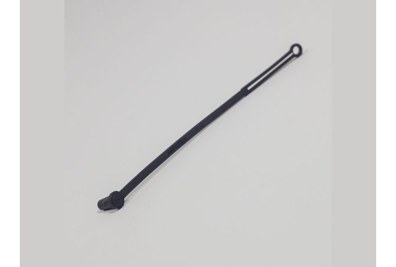 Amphenol Black 2.5mm Plastic Dust Cap and Tie