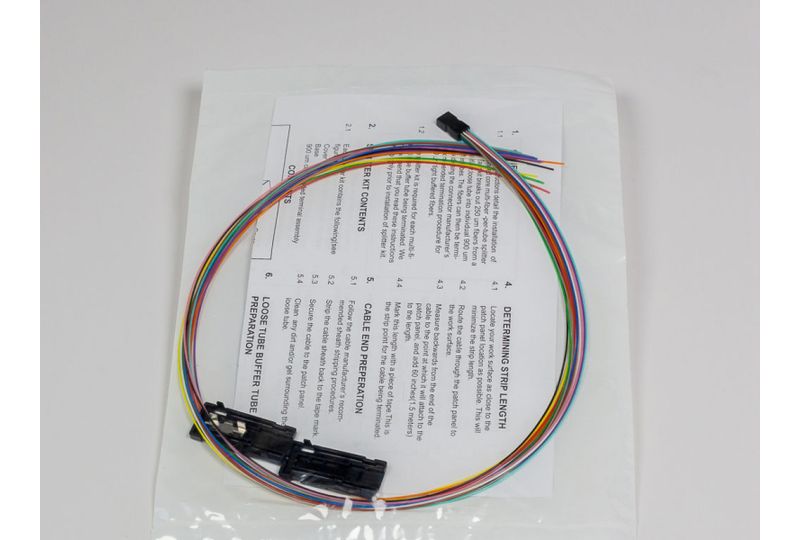 Opticonx 12 Fiber Loose Tube Splitter Kit
