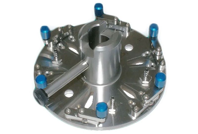 Domaille 12-Port Dual Cam-Lock Polishing Fixture (1 Hole Size)