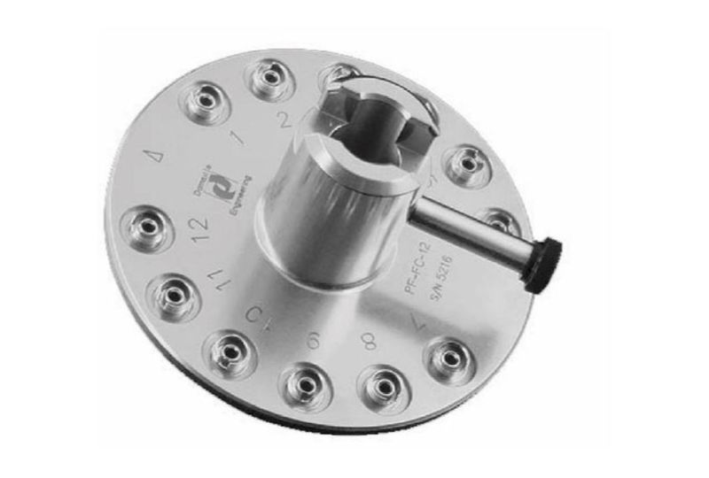 Domaille FC 12-Port Polishing Fixture - Fiber Optic Center