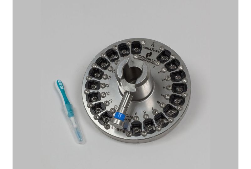 Domaille AbraSave® 'C' 18-Port SC Connector Polishing Fixture